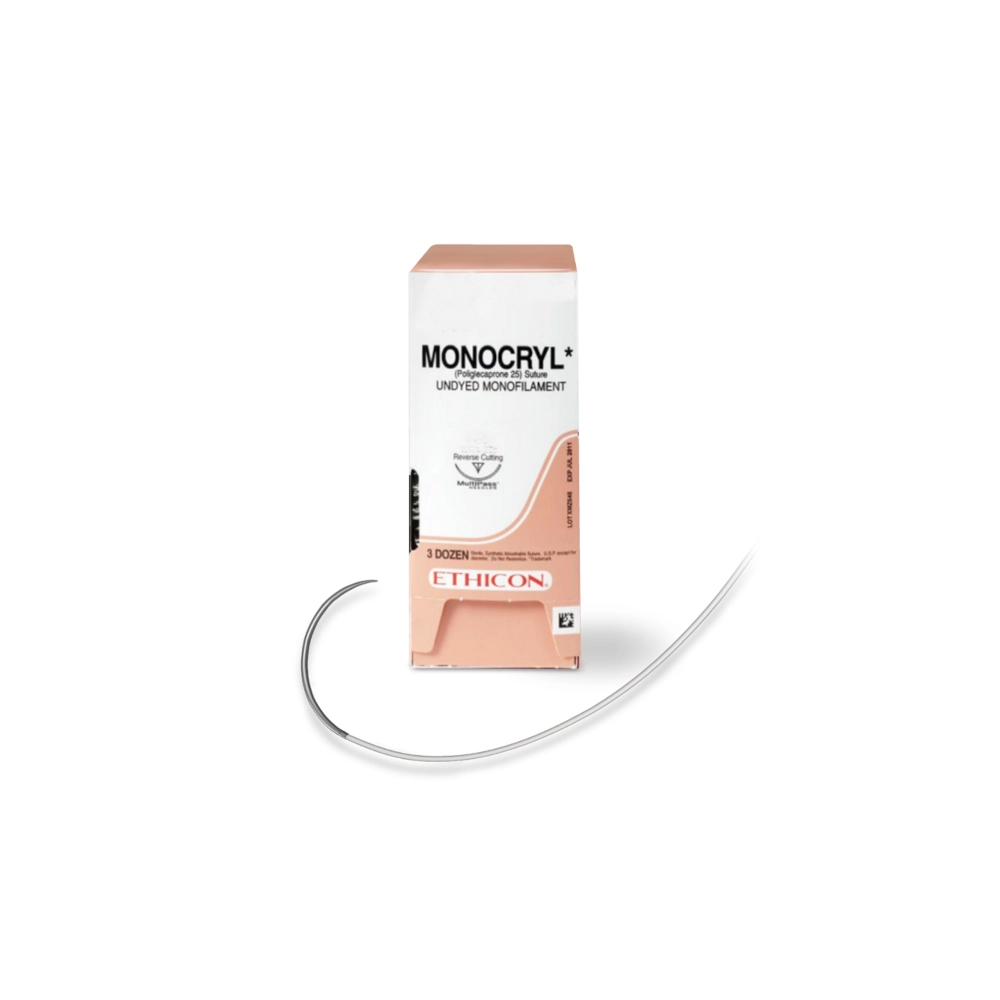Ράμμα Ethicon Monocryl απορροφούμενο 3/0 19mm 45cm W3207 1 τμχ. - Χαρίτος