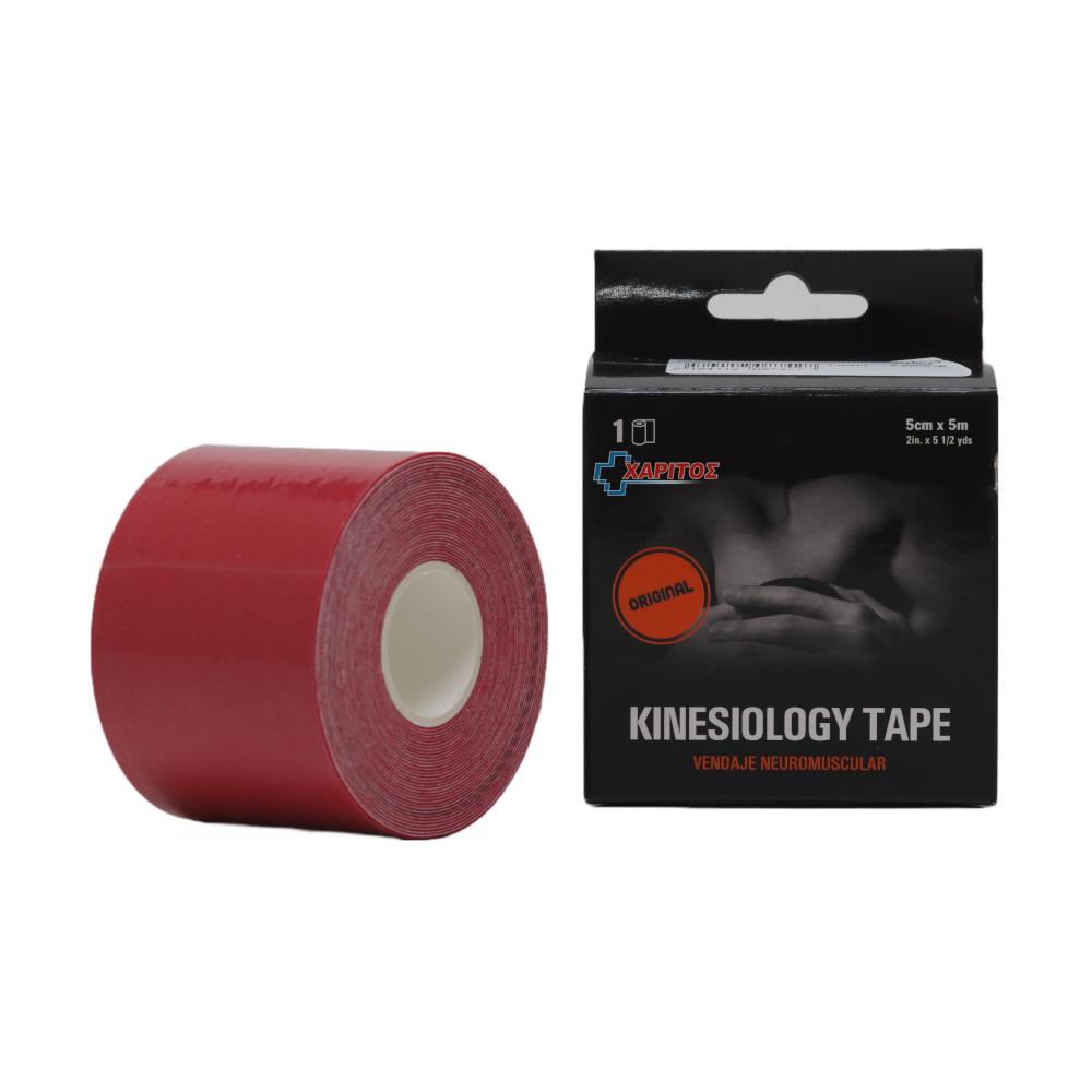 Kinesiology Tape C+I Κόκκινο 5cm x 5m - Χαρίτος